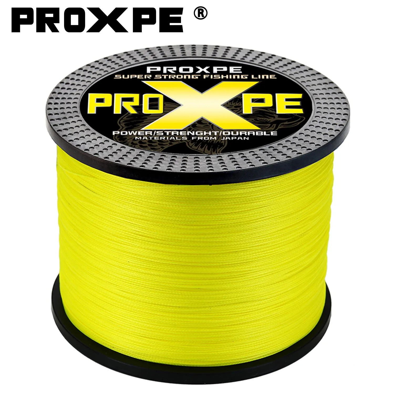 PROXPE-Braided-Fishing-Line-4-Strands-Japanese-PE-Multifilament-Carp ...