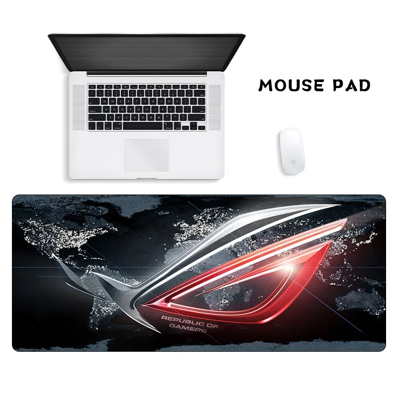 Large Gaming Mouse Pad Republic Of Gamers Mousepad Keyboard Mouse Mats ...