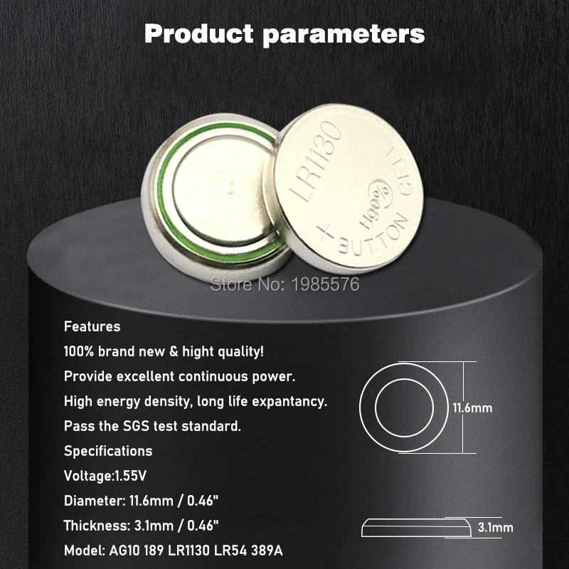 Lr1130 Battery Conversion