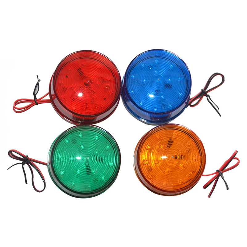 Car Signal Strobe Light LED 12V Magnetic Base Auto Car School Bus Truck ...