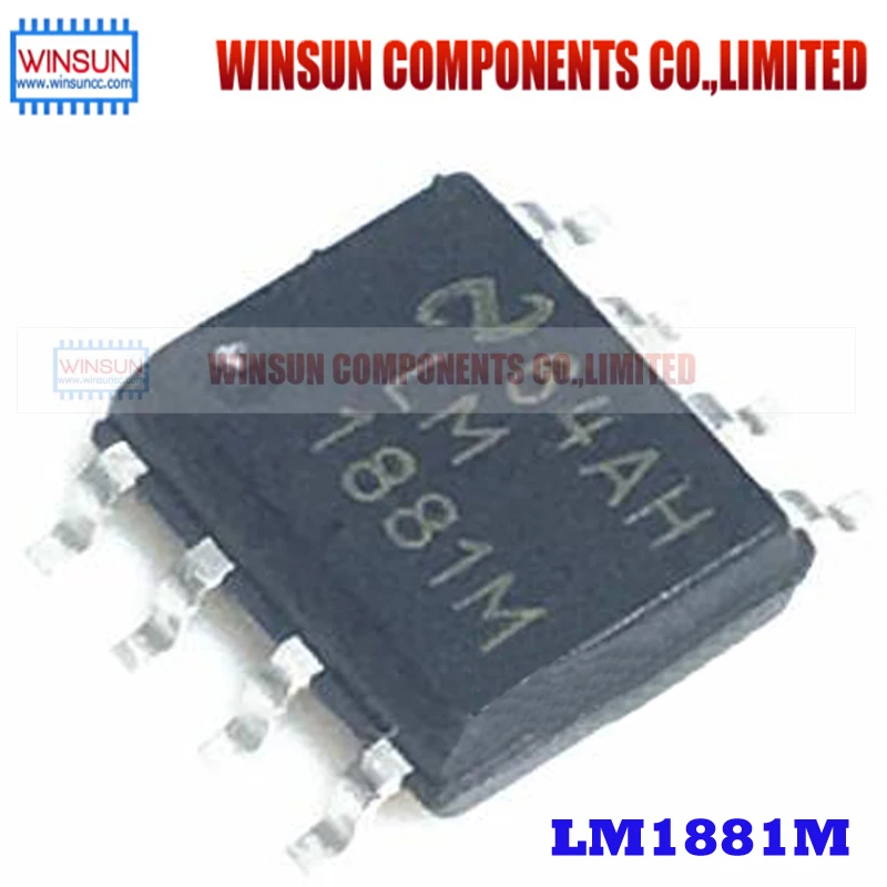 5 pçs/lote LM1881M SOP8 LM1881 LM1881MX Marca Original Novo|Conectores ...