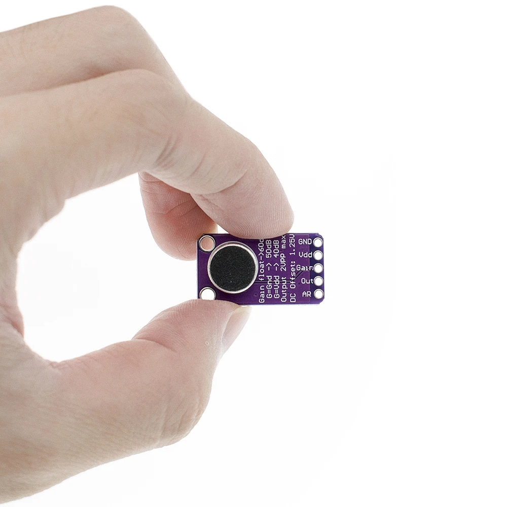 MAX9814 Microphone AGC Amplifier Board Module Auto Gain Control ...