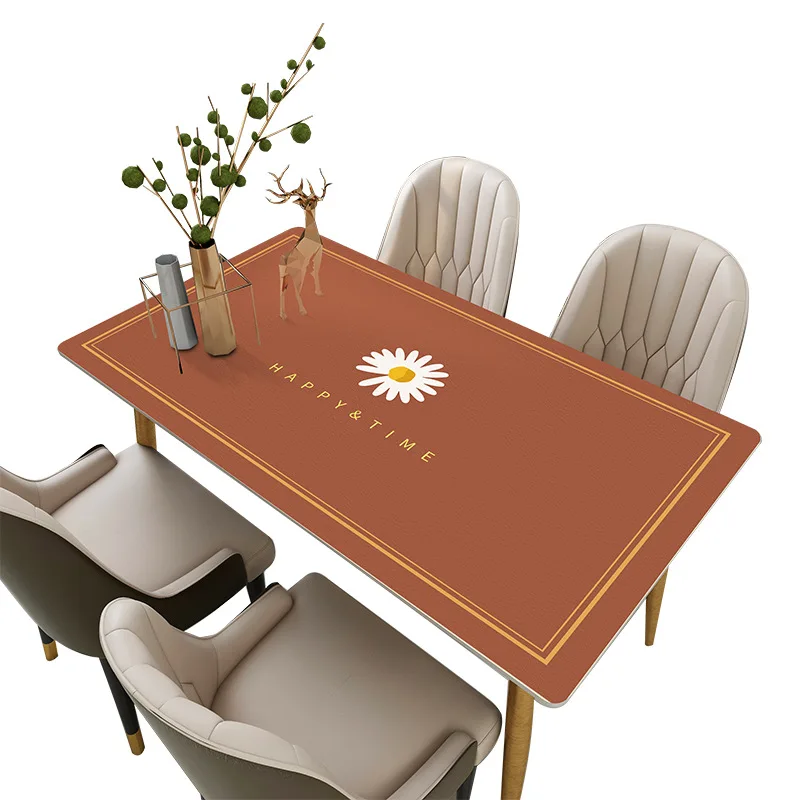 2021-Pu-Leather-Tablecloth-Home-Dining-Table-Cloth-Cafe-Restaurant ...