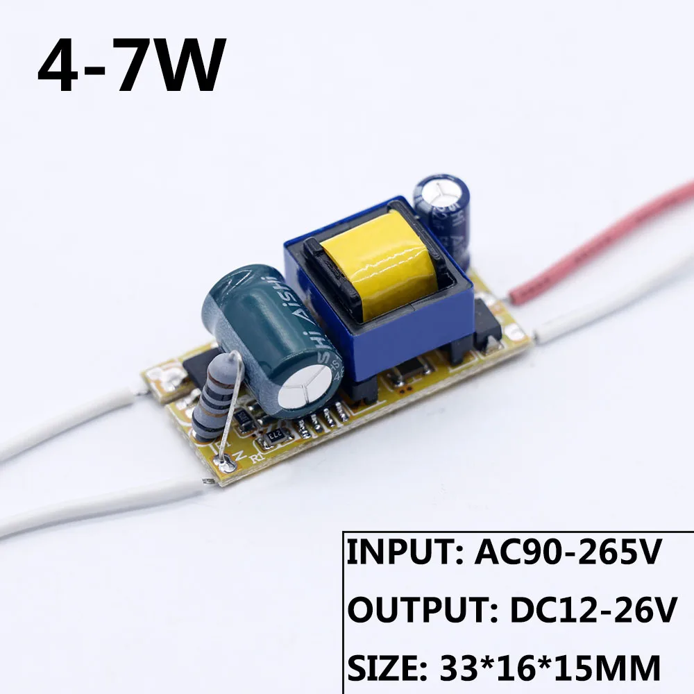 Led Driver 1w 3w 4w 6w 9w 10w 13w 15w 16w 18w 300ma Led Power Supply ...