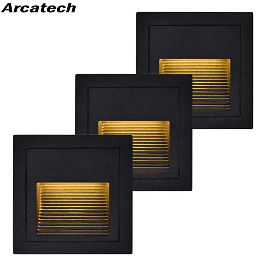 Waterproof-Downward-Footlight-LED-Stair-Light-Step-Light-3W-85-265V ...