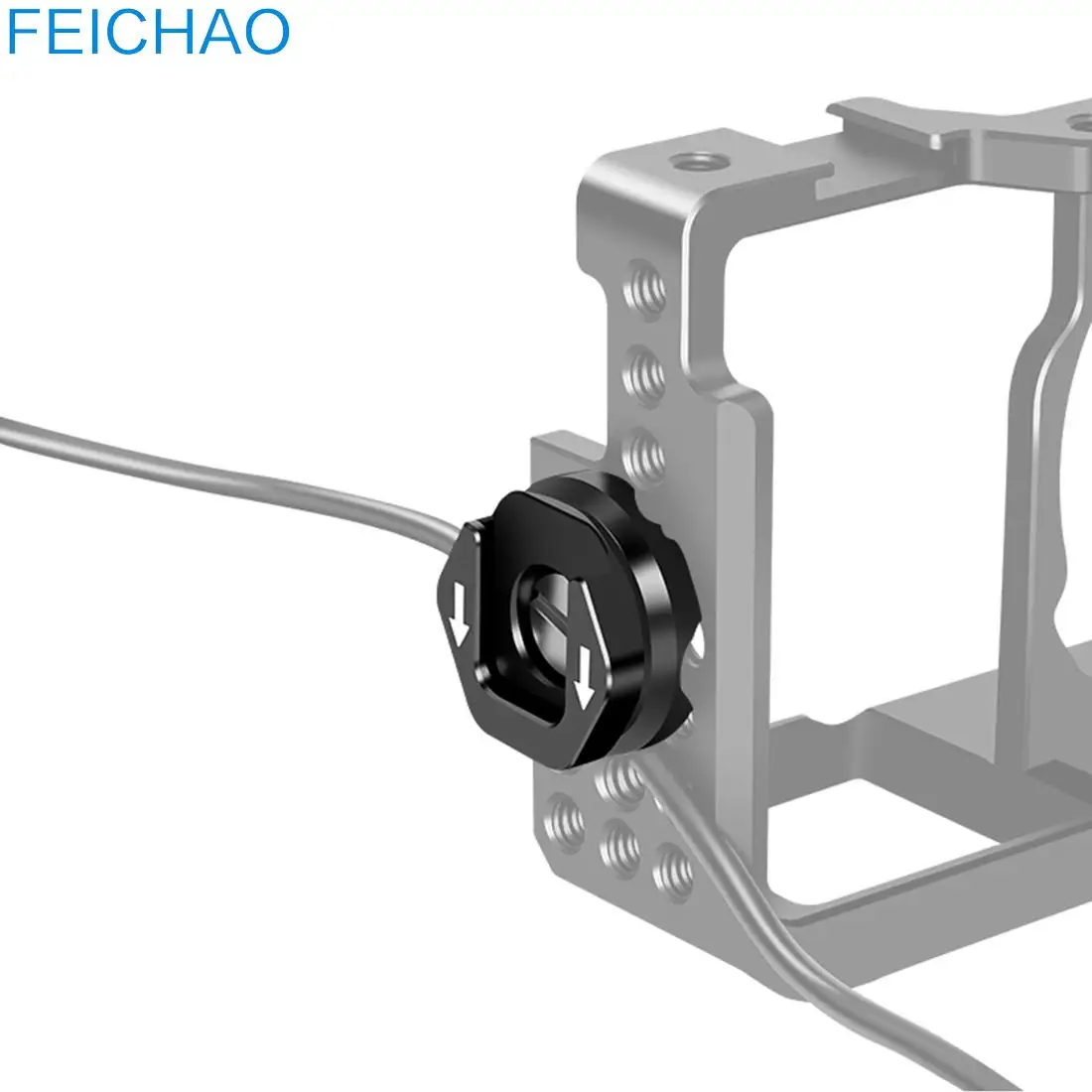 Mini-Block-DSLR-Camera-Digital-USB-Cable-Lock-Clip-Clamp-Protector ...