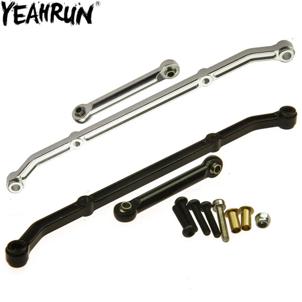 YEAHRUN-Aluminum-Steering-Linkage-Link-Arm-for-1-10-Axial-SCX10-RC-Rock ...