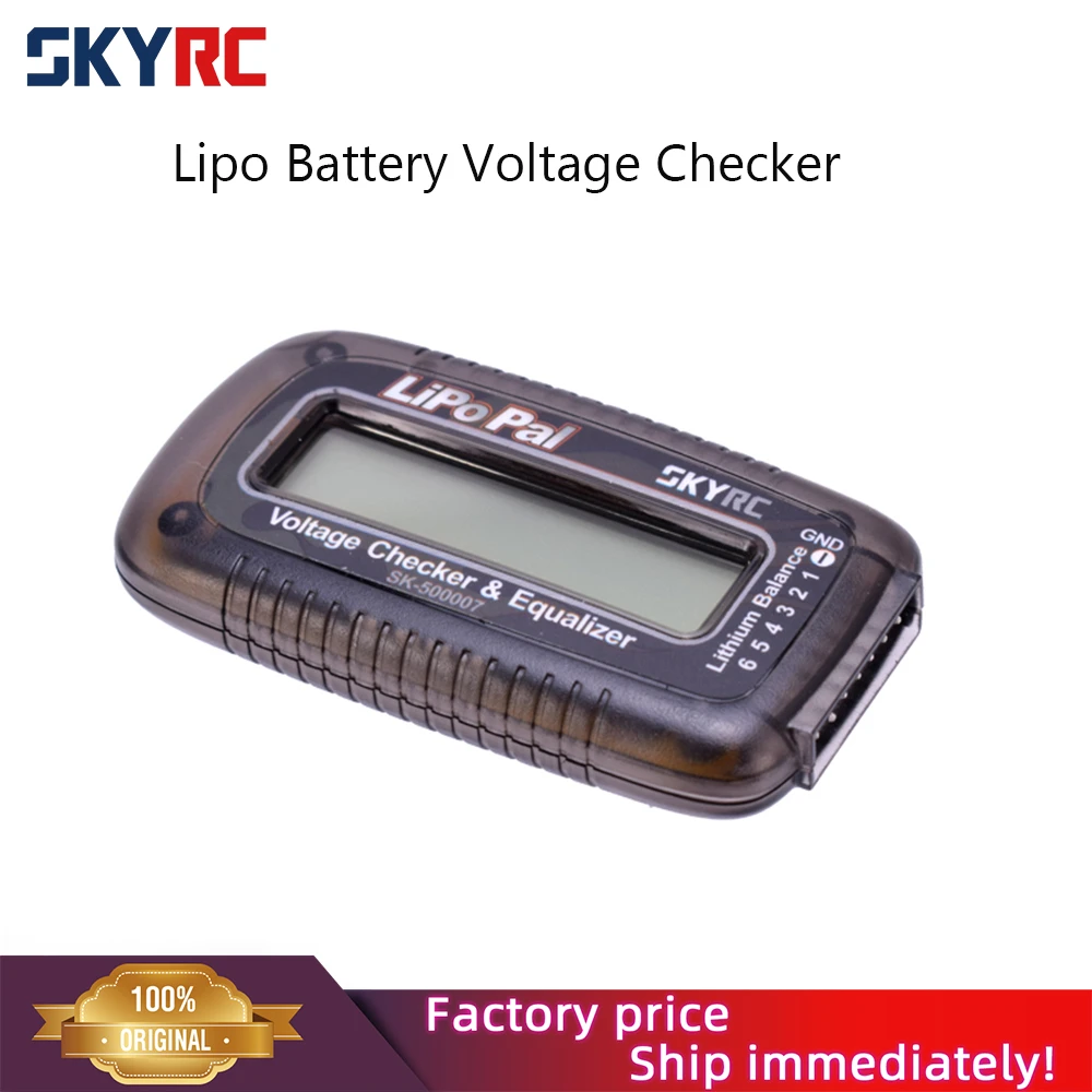 SKYRC LiPoPal 2 6S Lipo Battery Voltage Checker Equilizer Capacity ...