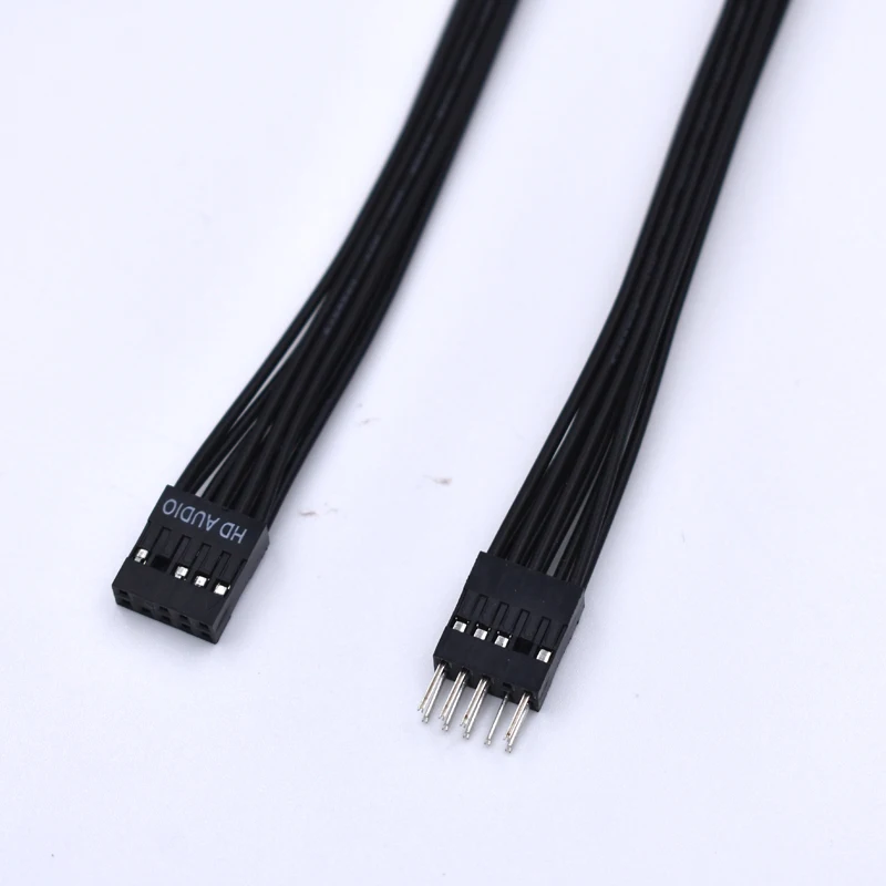 30cm-50cm-Motherboard-HD-Audio-9Pin-Male-to-Female-Extension-Cable ...