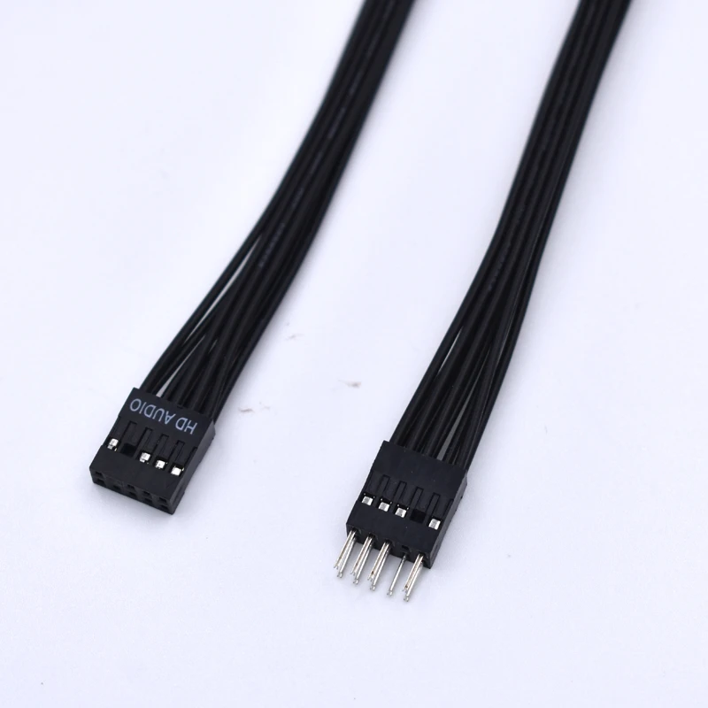 30cm/50cm Motherboard Hd Audio 9pin Male To Female Extension Cable ...