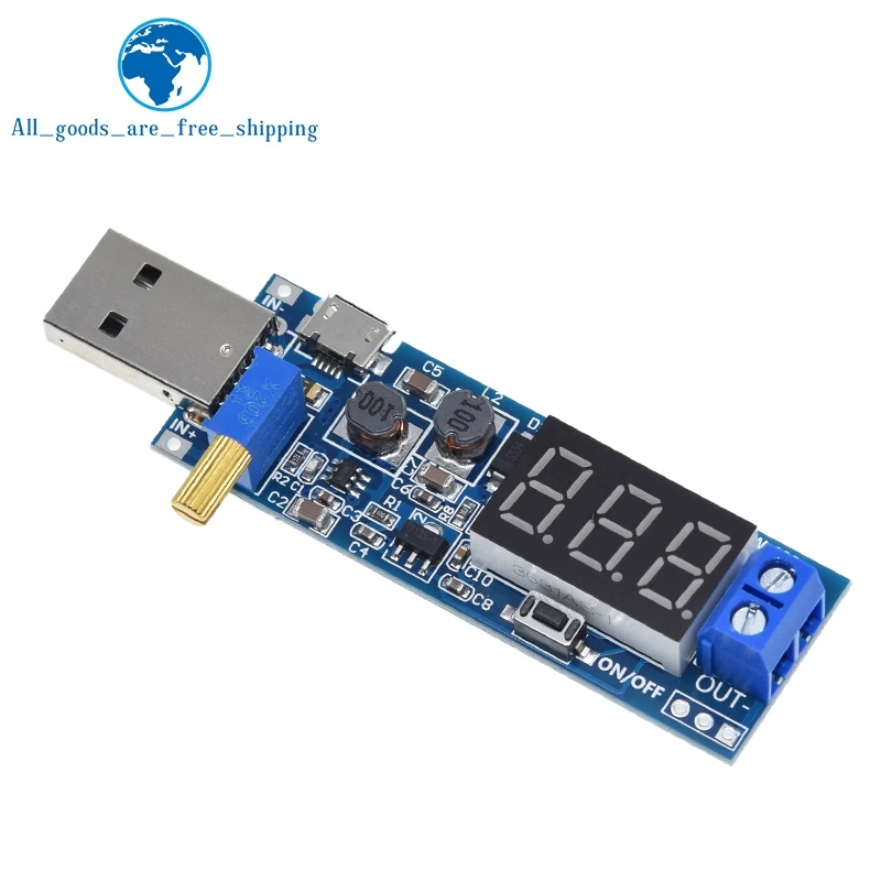 Boost Buck Converter USB Step UP / Down Power Supply Module DC-DC 5V to ...