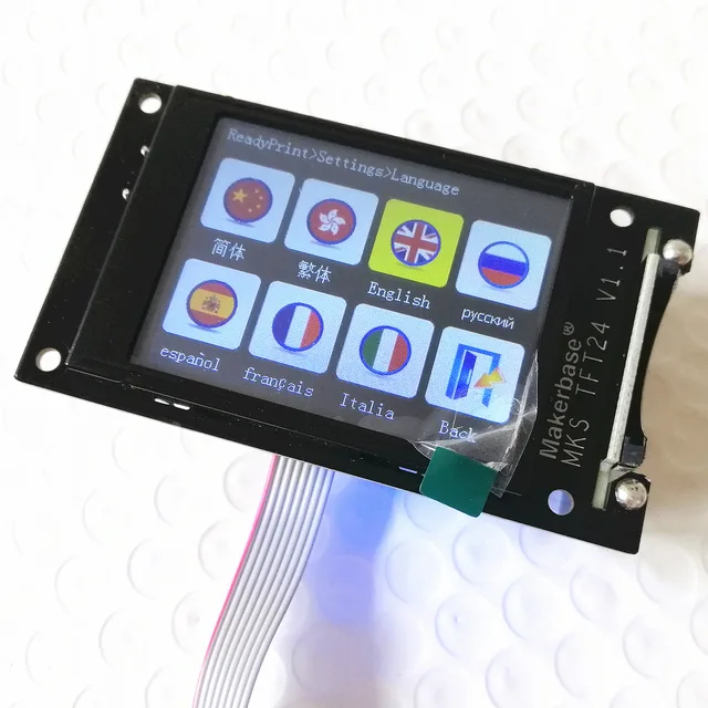 3d printer LCD unit MKS TFT24 contact display RepRap controller panel ...
