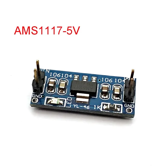 LM1117 AMS1117 4.5-7V Turn 3.3V 5.0V 1.5V DC-DC Step Down Power Supply Module for Arduino ...