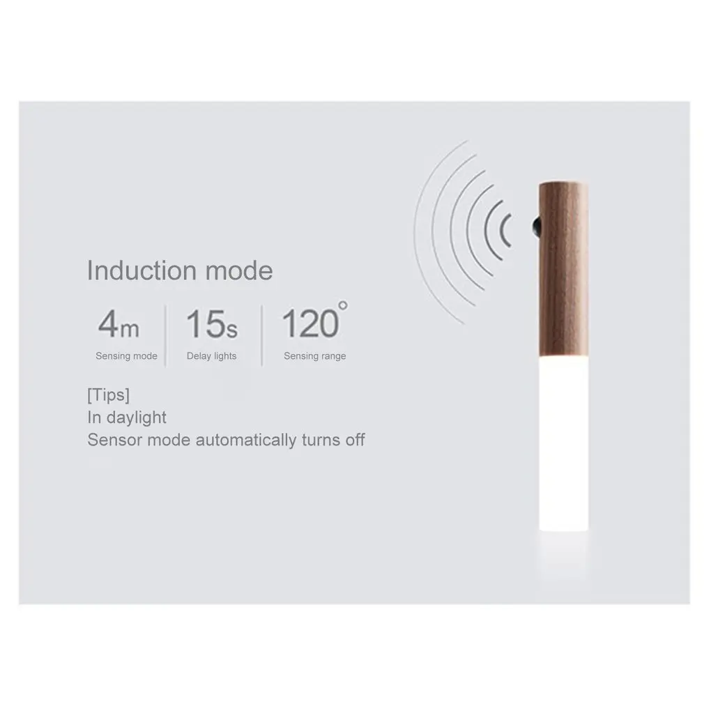 Wireless LED Door Lock Light Auto Sensor Motion Detector Lamp Kitchen ...