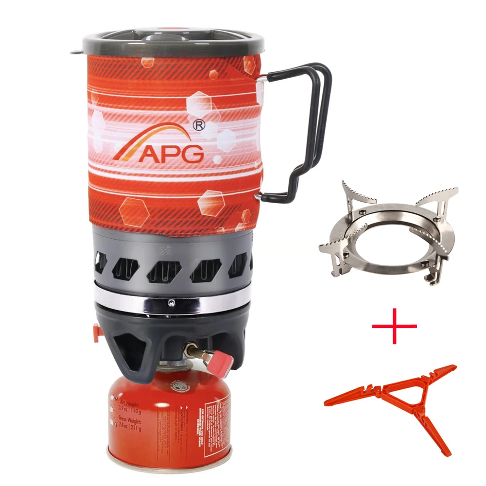 APG Personal Cooking System Propane Gas Stove Portable Outdoor Burners ...