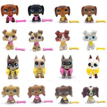 LPS CAT Rare Littlest pet shop bobble head Toy cute great dane dog ...