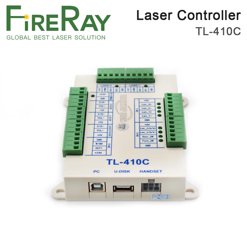 FireRay Co2 Laser Controller System TL410C for Laser Engraving and ...