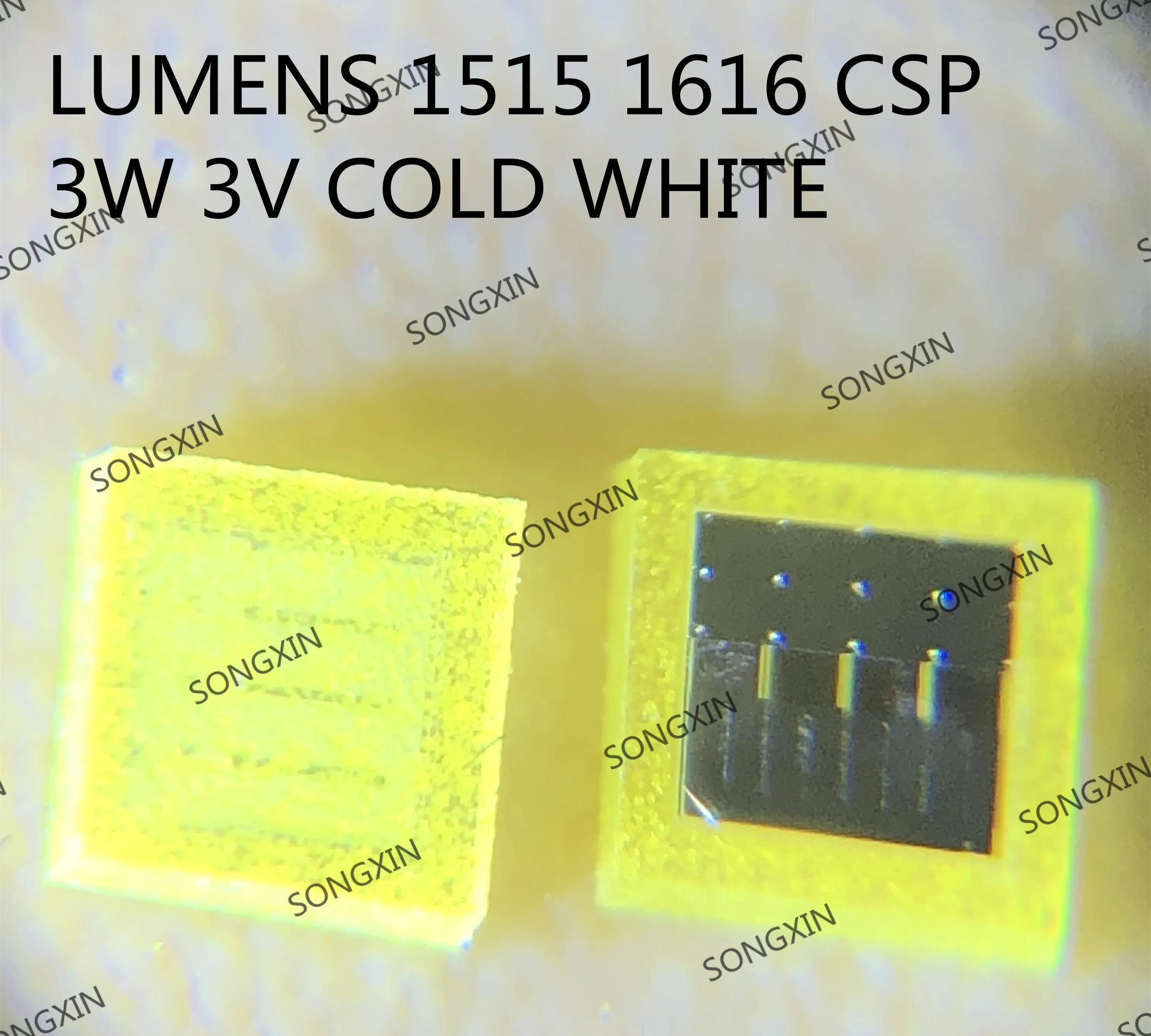 LUMENS LED Chip Scale Package 3W CSP 1616 3V Cool white 190LM LCD ...