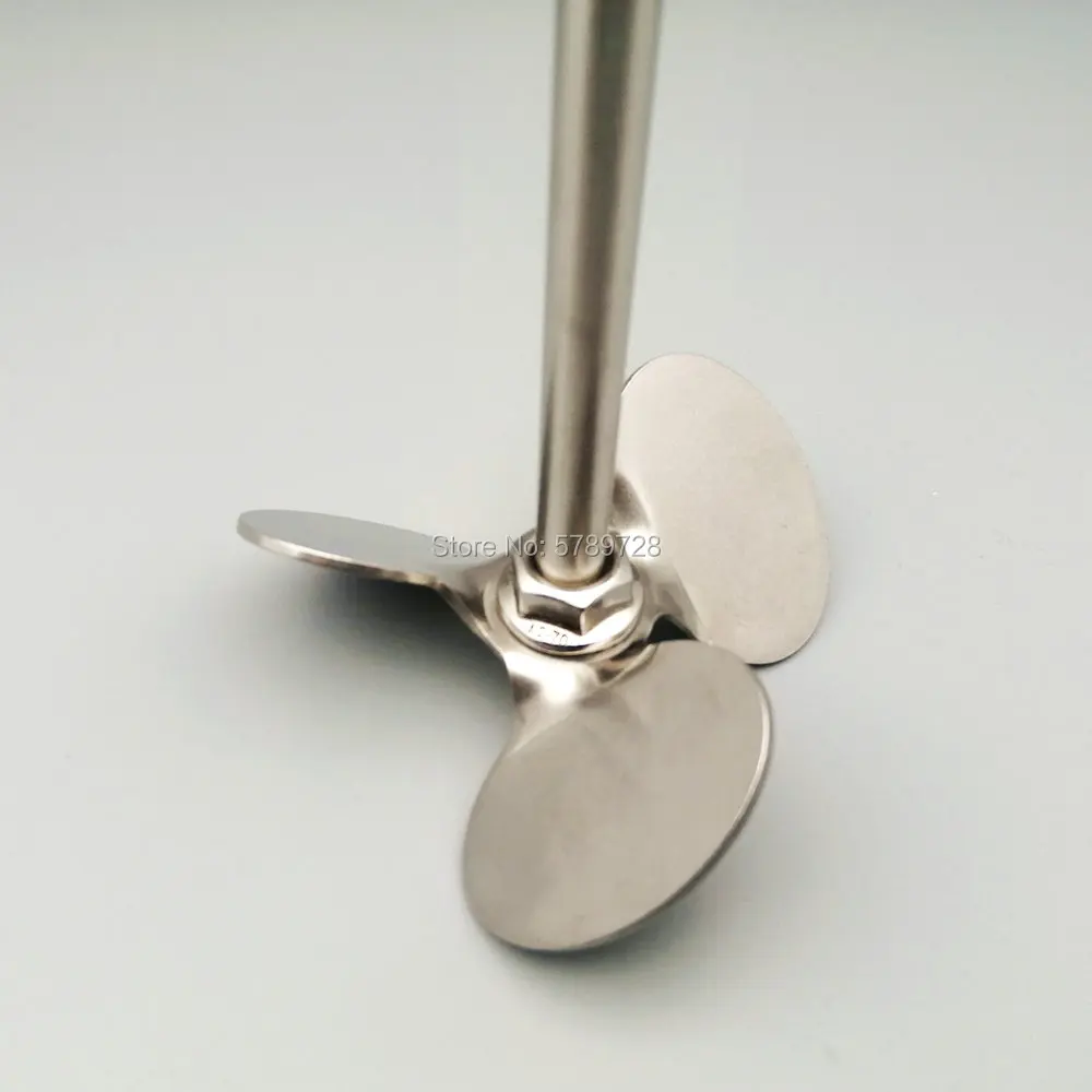 1set DIA 40mm to 120mm lab stainless steel stir blade paddle,Three ...