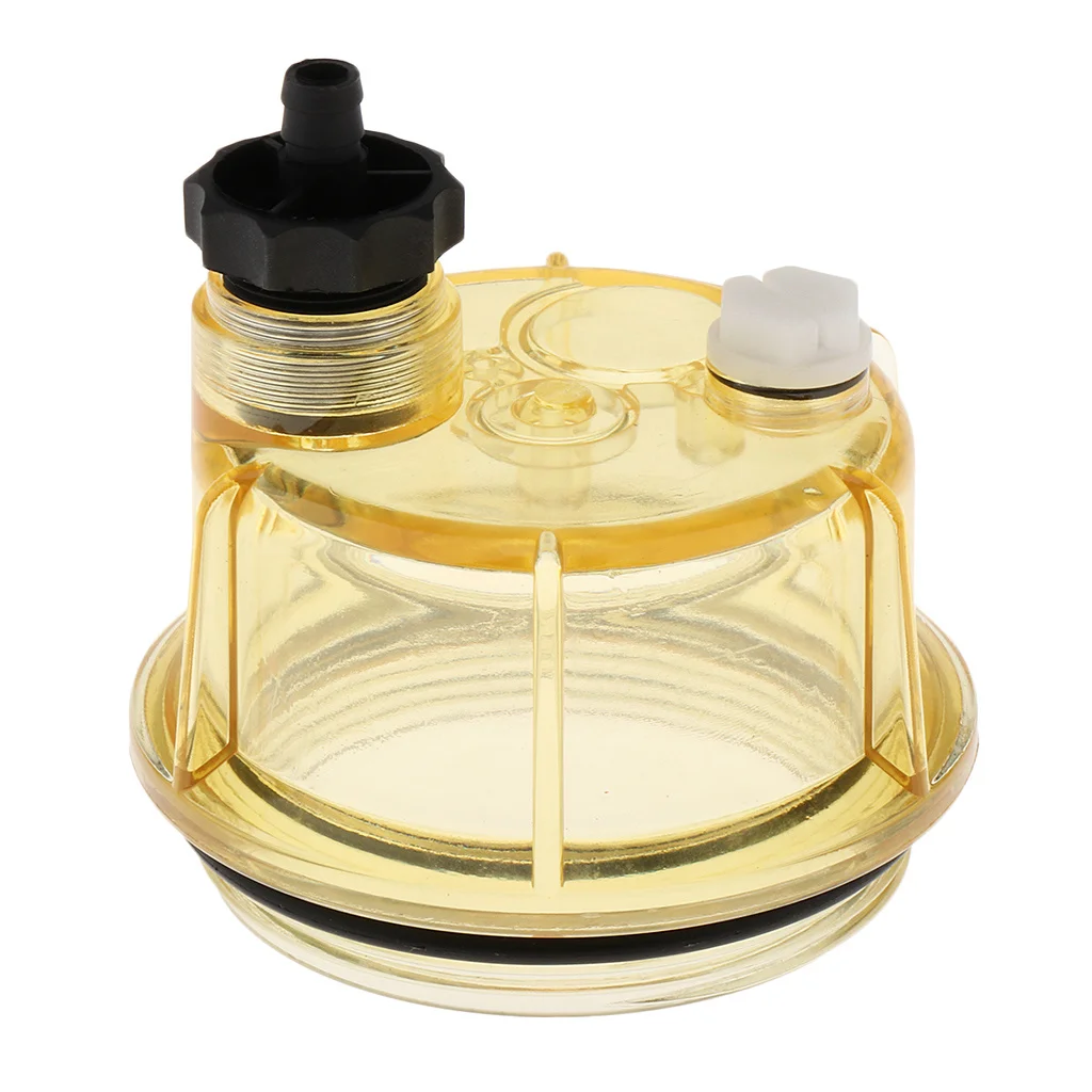 72 X55mm ABS Plastic Boat Fuel Tank Filter Water Separator Bowl ...