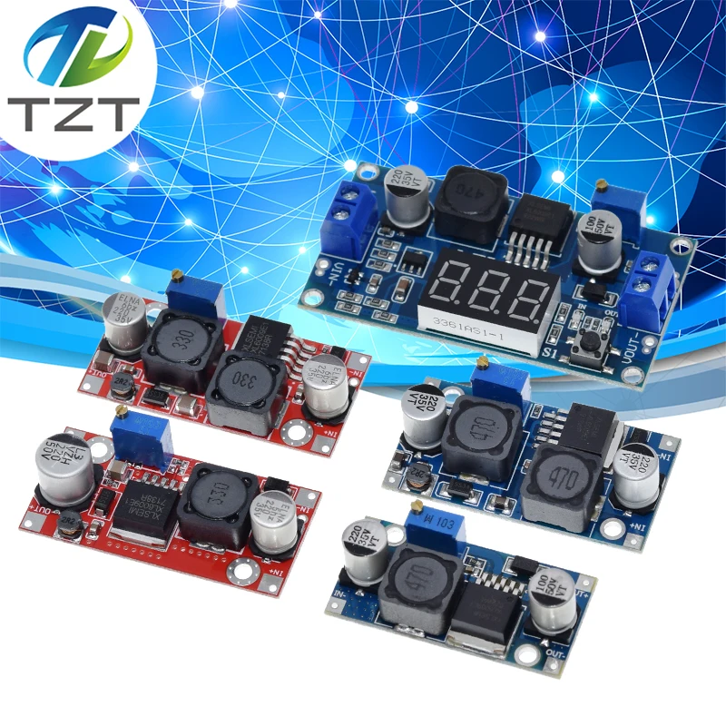 XL6009-4A-Boost-Converter-Step-Up-Adjustable-15W-5-32V-to-5-50V-DC-DC ...