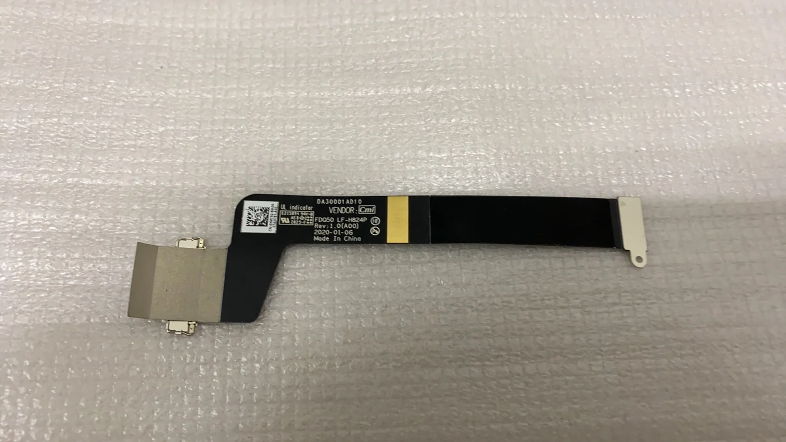 Suitable for Dell XPS 15 9500 screen cable LF H824P 0XMT52 LCD cable ...