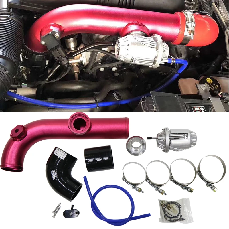 Car Turbo Inlet Outlet Upgrade Pipes Tubes Turbo Muffler Delete For ...