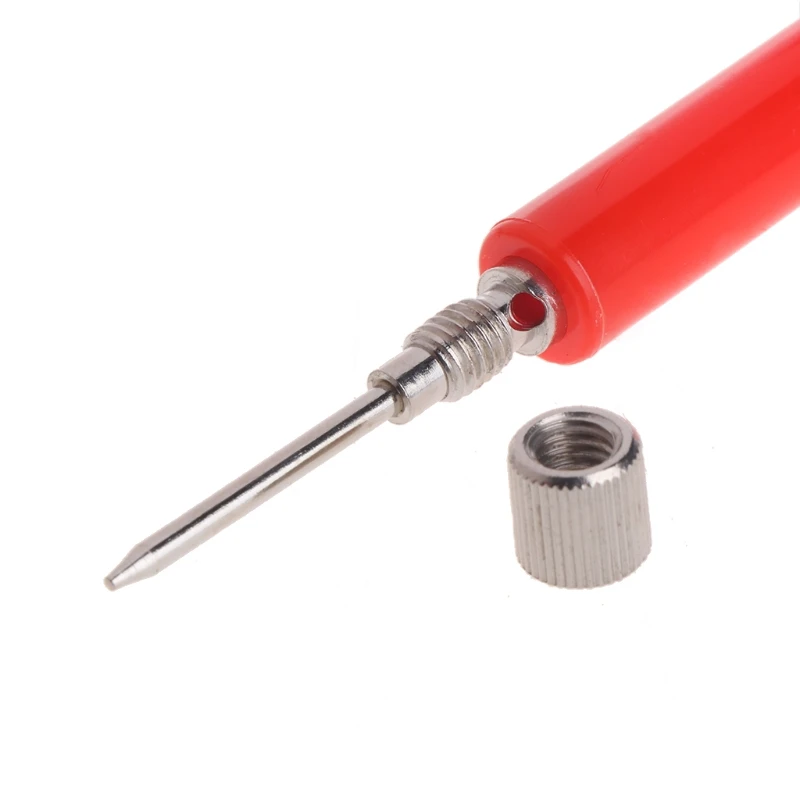 2pcs Spring Test Probe Tip Insulated Hook Wire Connector Lead Pin for ...