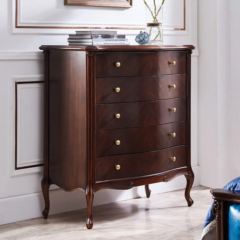 Folk Art Home solid wood drawer storage cabinets wooden lockers Storage ...