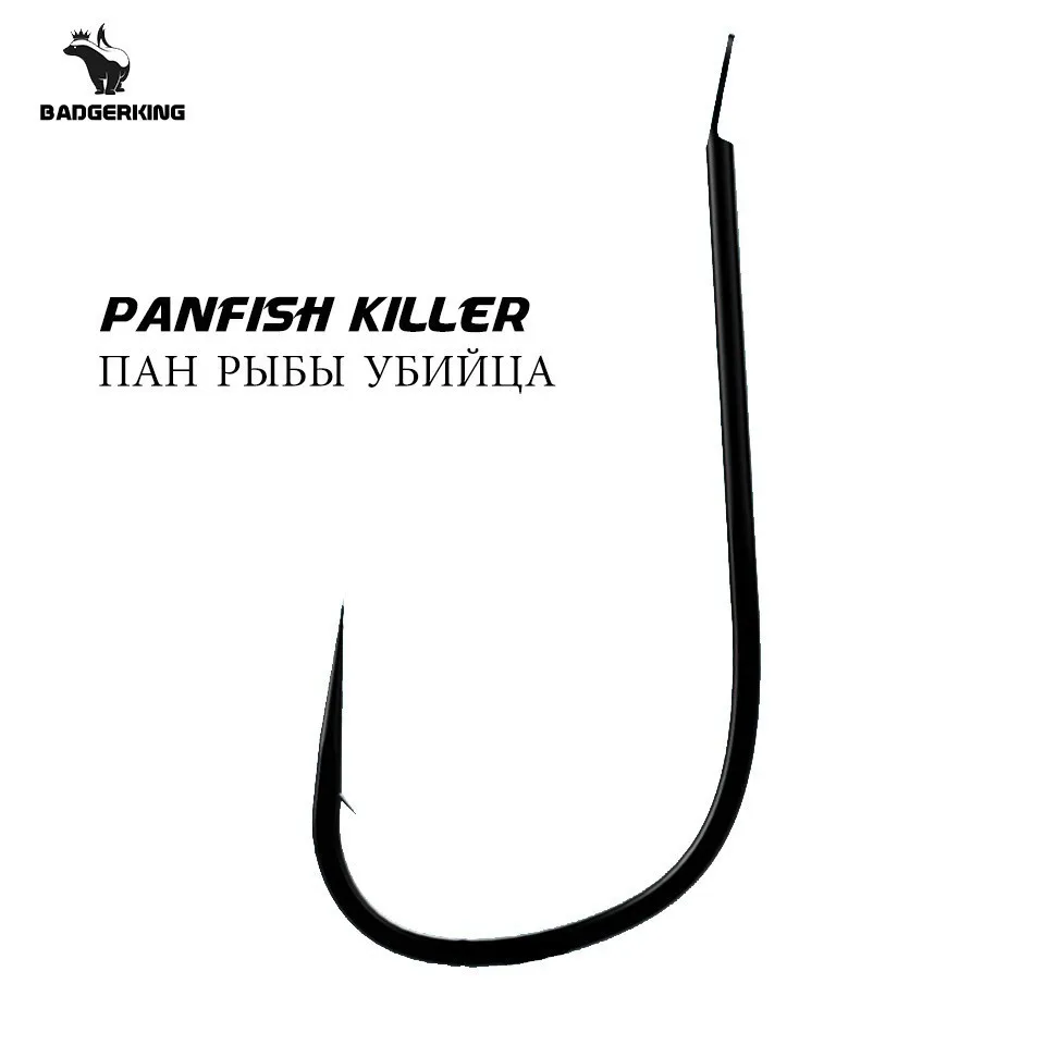 50pcs/ lots small fishing hooks for panfish perch trout sunfish ...