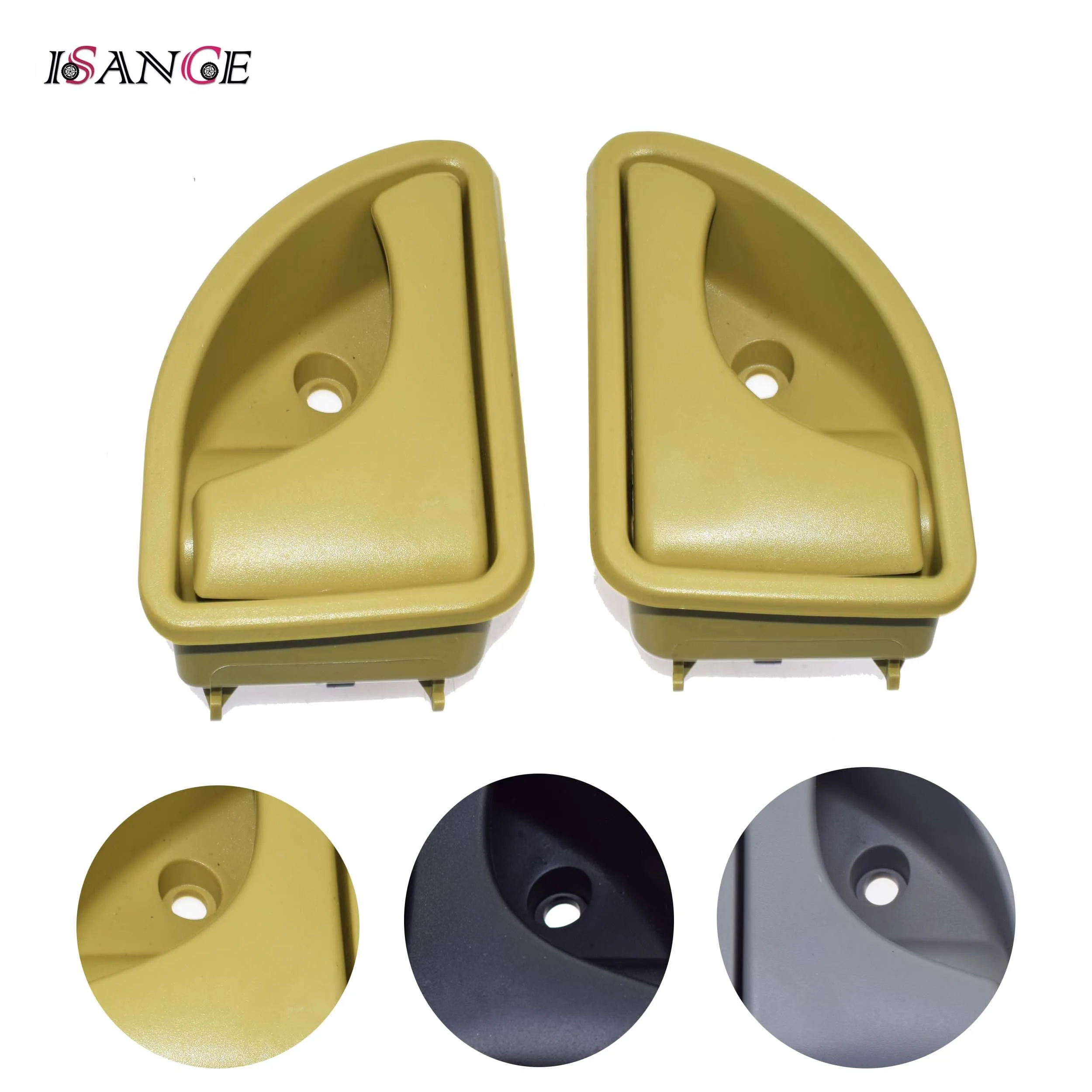 ISANCE 3 Color Interior Door Handle Front Left Right For Renault 1997 ...