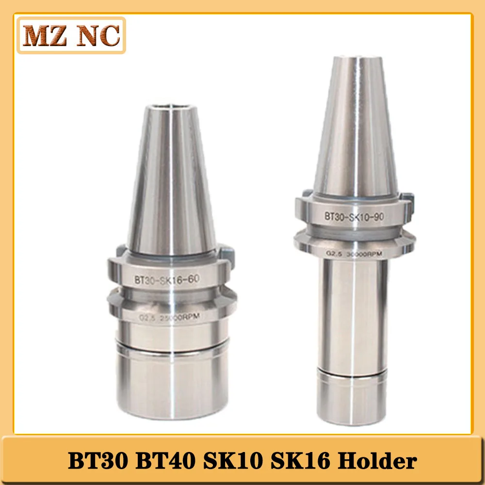1PCS High precision BT30 BT40 SK10 SK16 60L 90Lhigh speed tool holder ...