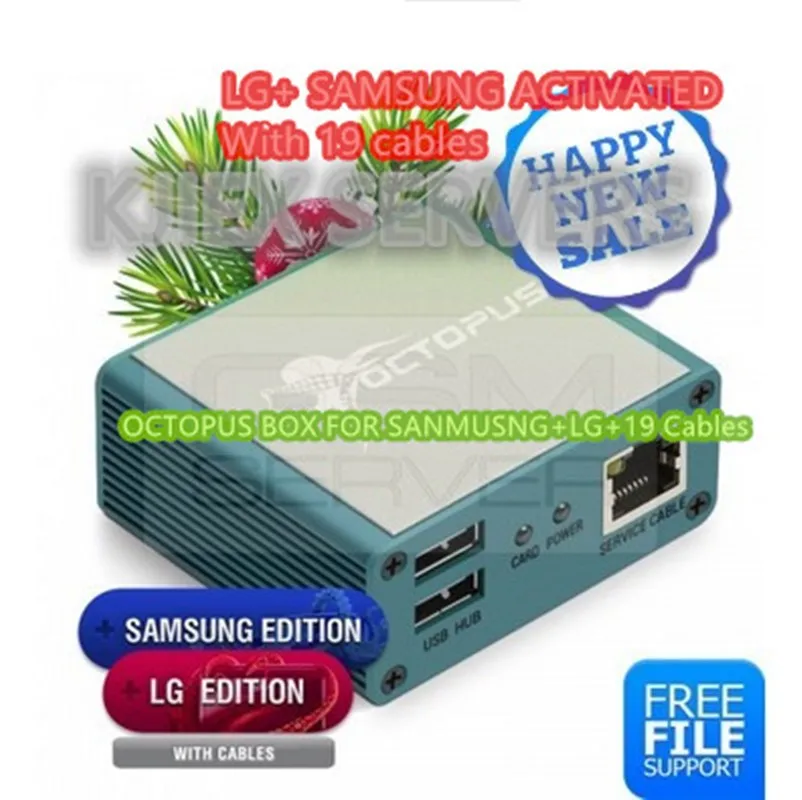 Original Octopus Box Full Activated For Lg 19cables Including Optimus ...