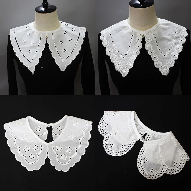 Decorative Embroidered Fake Collar European And American Style New ...