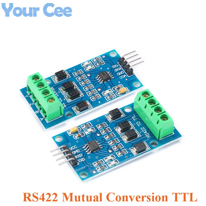2pcs-1pc-RS422-Mutual-Conversion-TTL-Bidirectional-Converter-Module ...