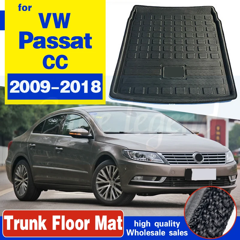 for VW Volkswagen Passat CC 2009~2018 Boot Mat Rear Trunk Liner Cargo ...