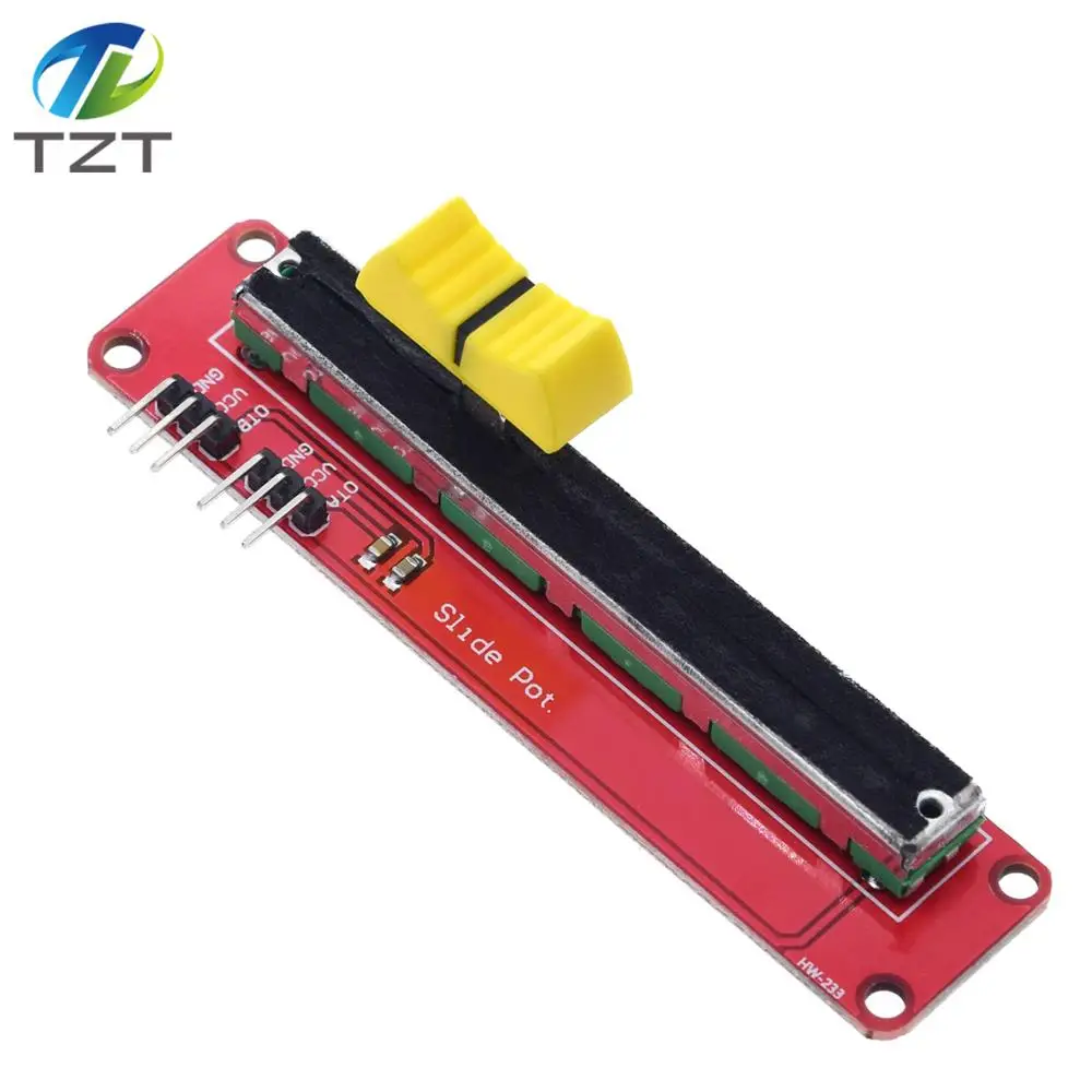 Potentiometers & Variable Resistors Potentiometers Passive Components 10K Linear Slide ...