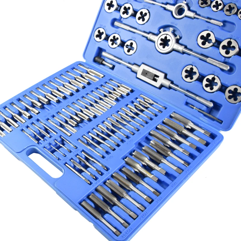 110 pcs Thread M2-M18 Thread Cutter Taps Tap and Die Set 00144 Shopping ...