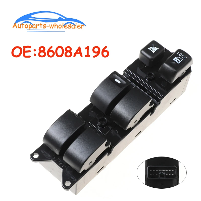 New-High-Quality-8608A196-For-Mitsubishi-Lancer-Power-Master-Window ...