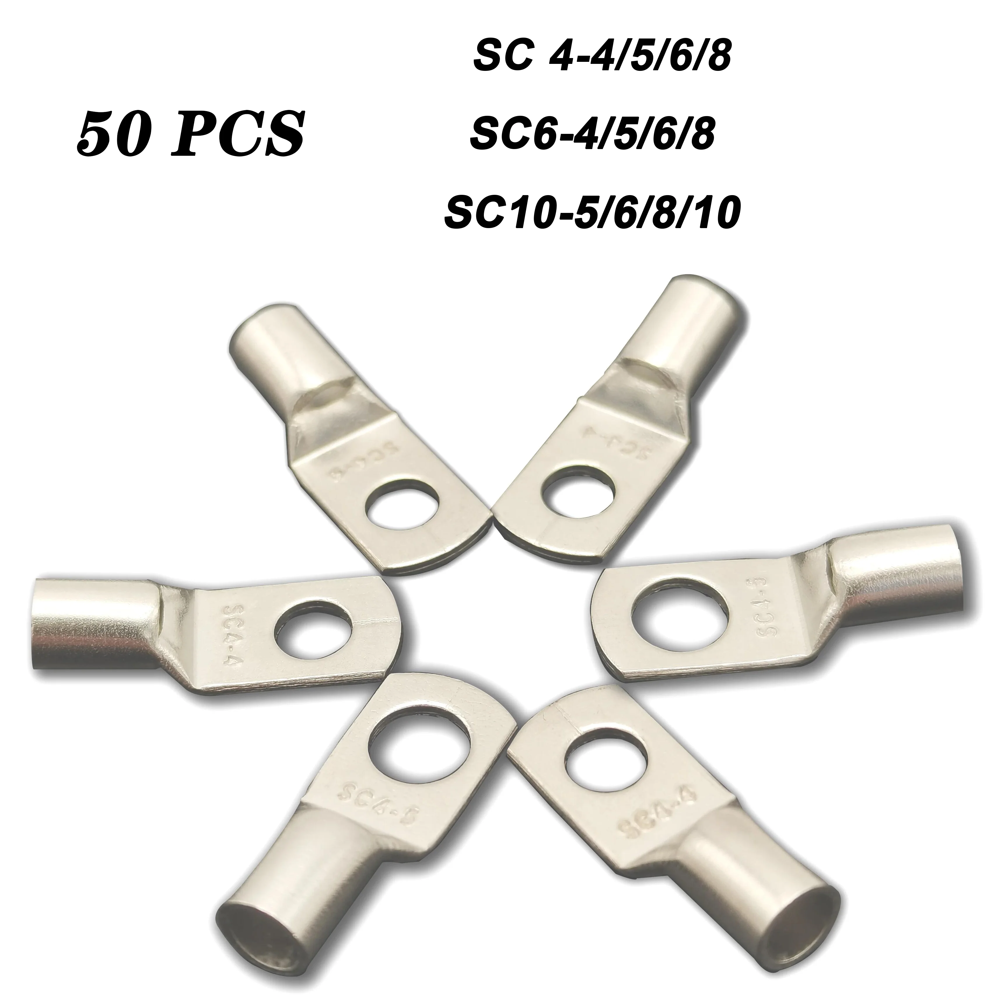 Minco-SC4-4-SC10-10-Multiple-Models-Set-of-Tinned-Copper-Cable-lugs-Set ...