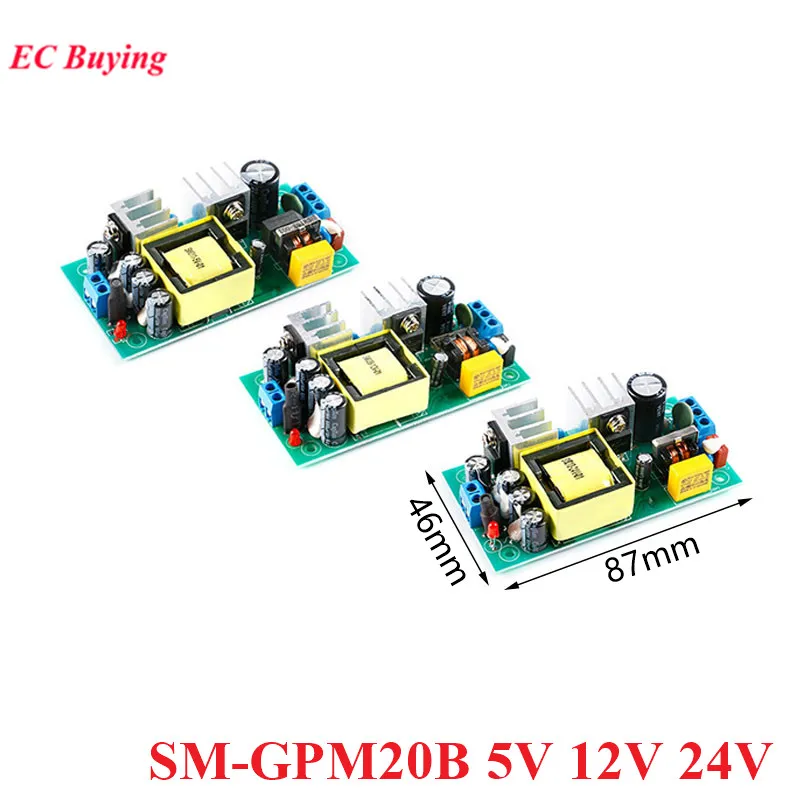 Gpm20b Ac Dc 24w Isolated Switching Power Supply Board Module Ac To Dc ...