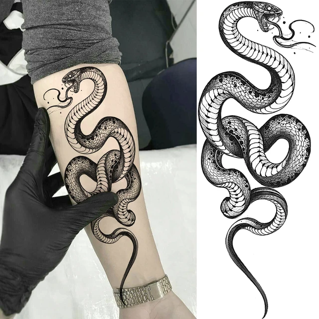 Snake Arm Tattoos