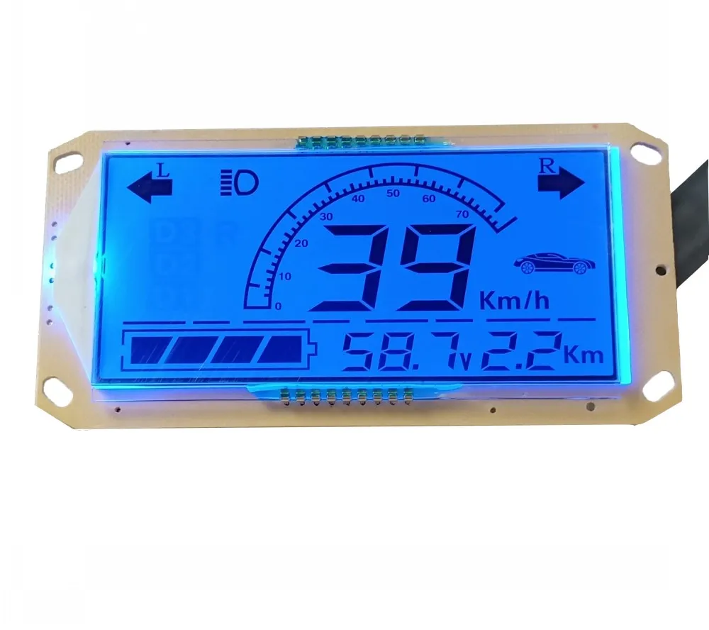 Lead-acid batteries 48V60v72v universal electronic power Speedometer ...
