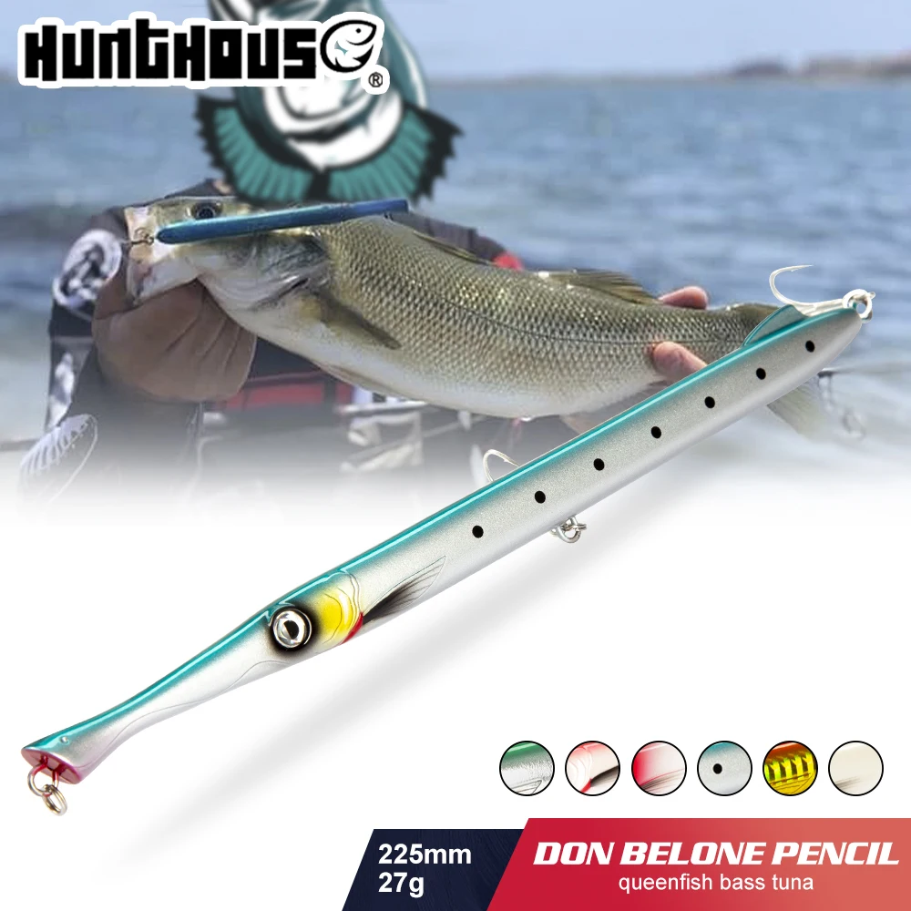 Hunthouse fishing lure Barracuda swimbait wobber pencil stickbait ...
