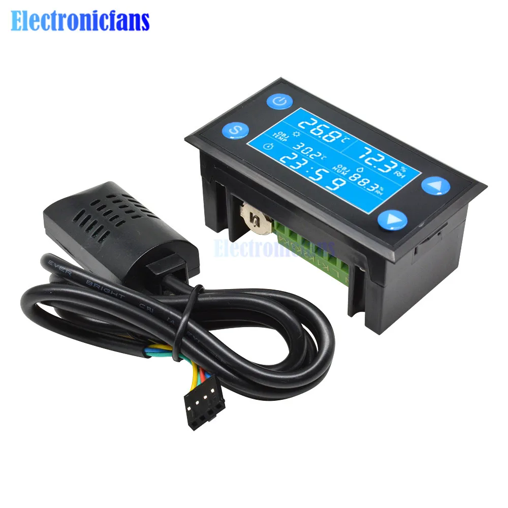 W1212 Intelligente Digitale Display Temperatur Feuchtigkeit Controller AC110 220V Thermostat ...