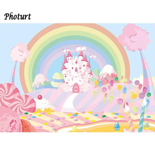 Candyland Castle Background
