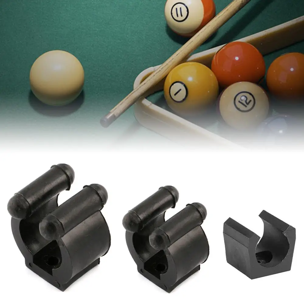 10pcs-Plastic-Pool-Billiards-Cue-Stick-Locating-Clips-Holder-Wall-Mount ...