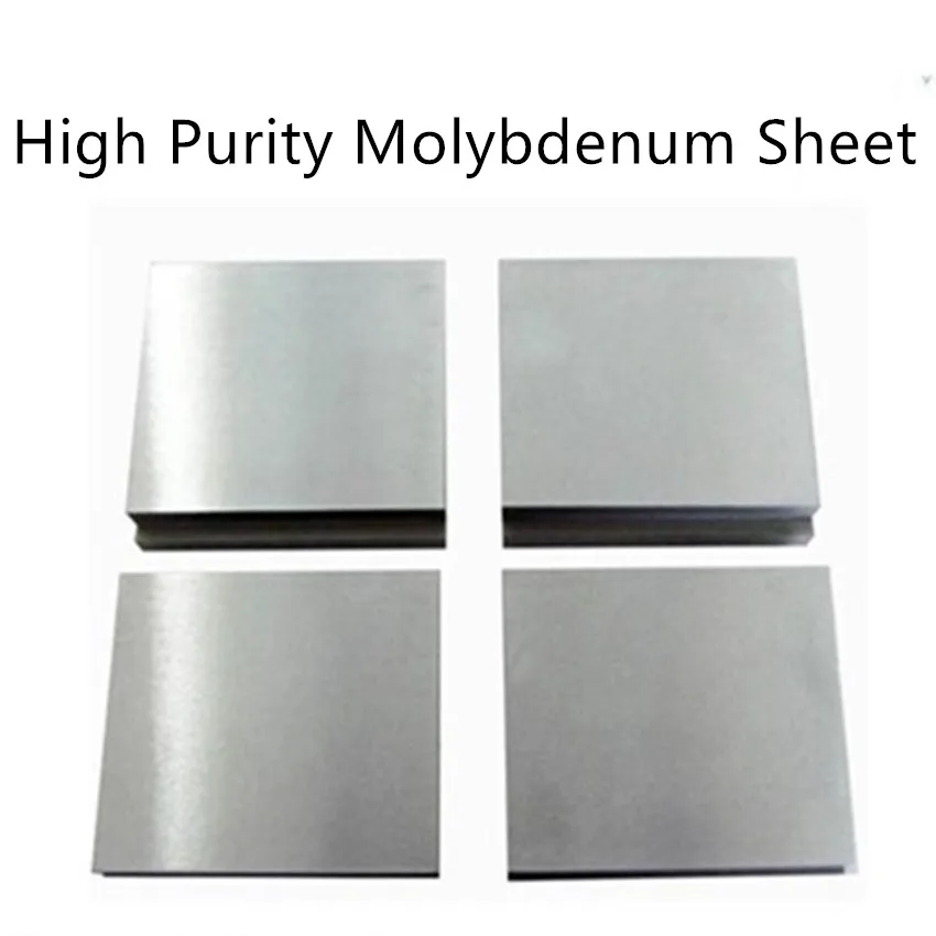 Molybdenum Plate High Purity 99.99% Research Development Laboratory 0. ...