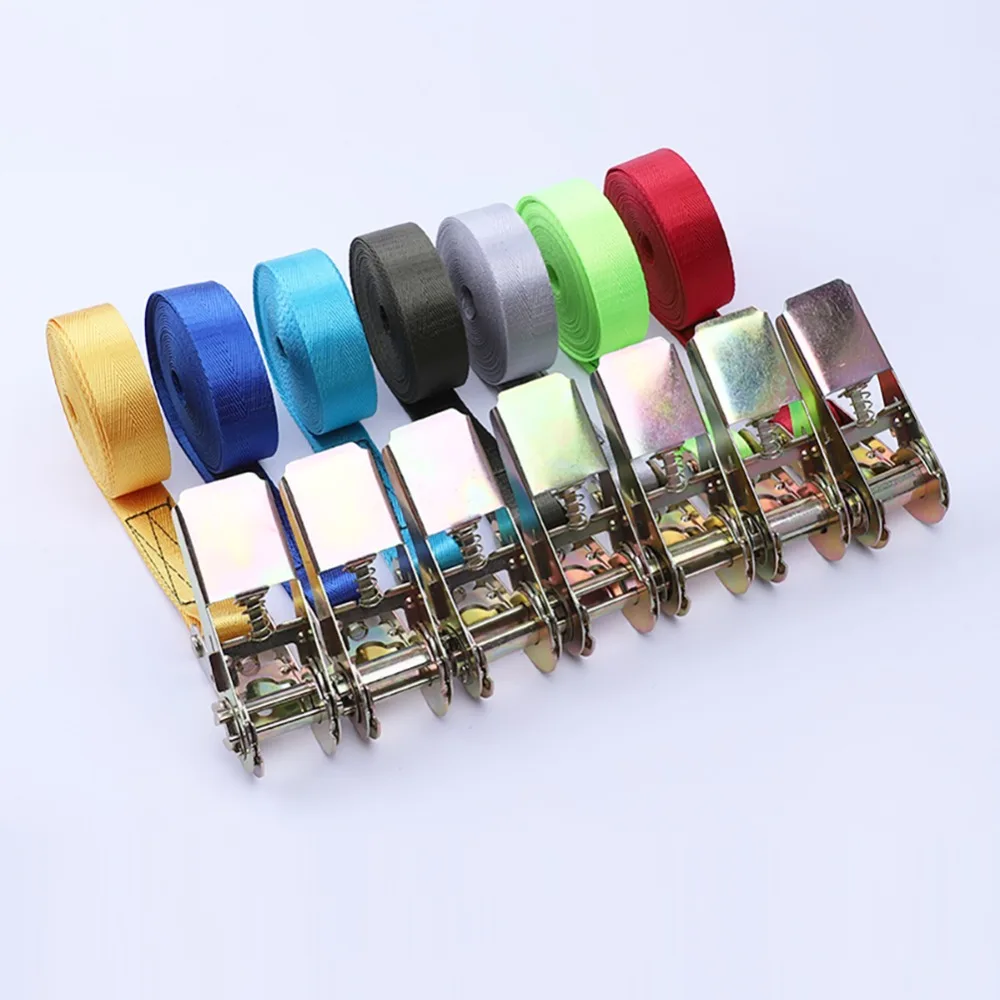 2 Pcs 5 Meters Tensioning Belts Adjustable Cargo Straps for Car ...