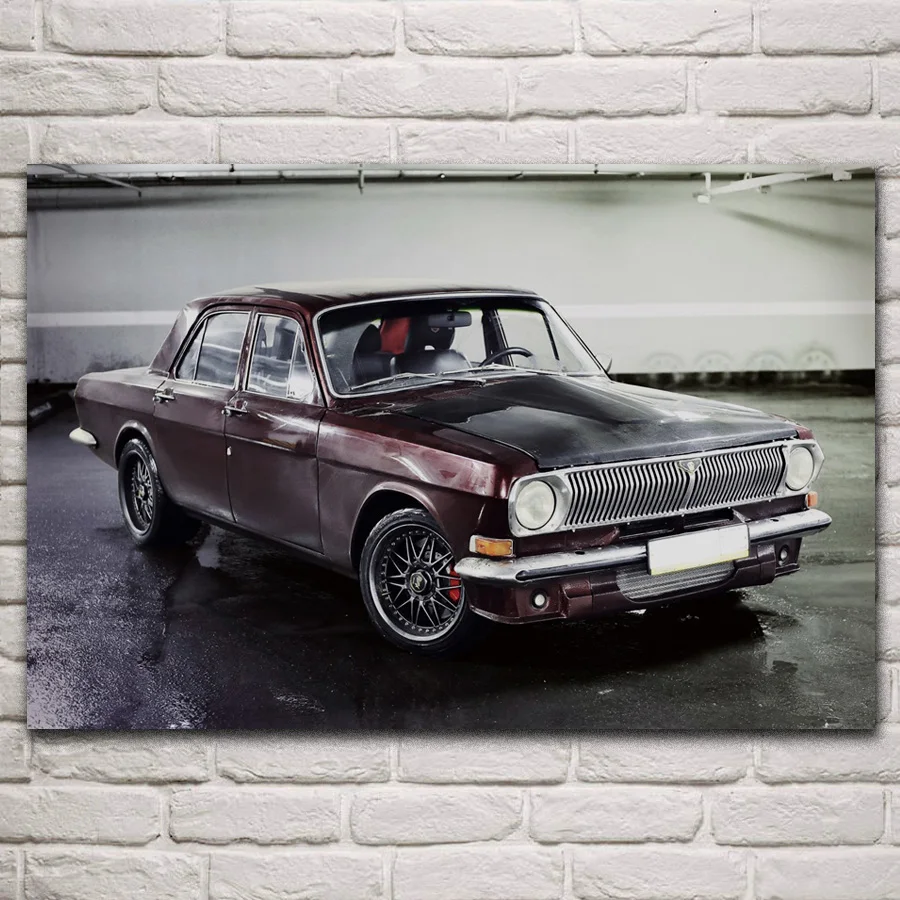 gaz 24 volga custom sport car posters on the wall picture home living ...
